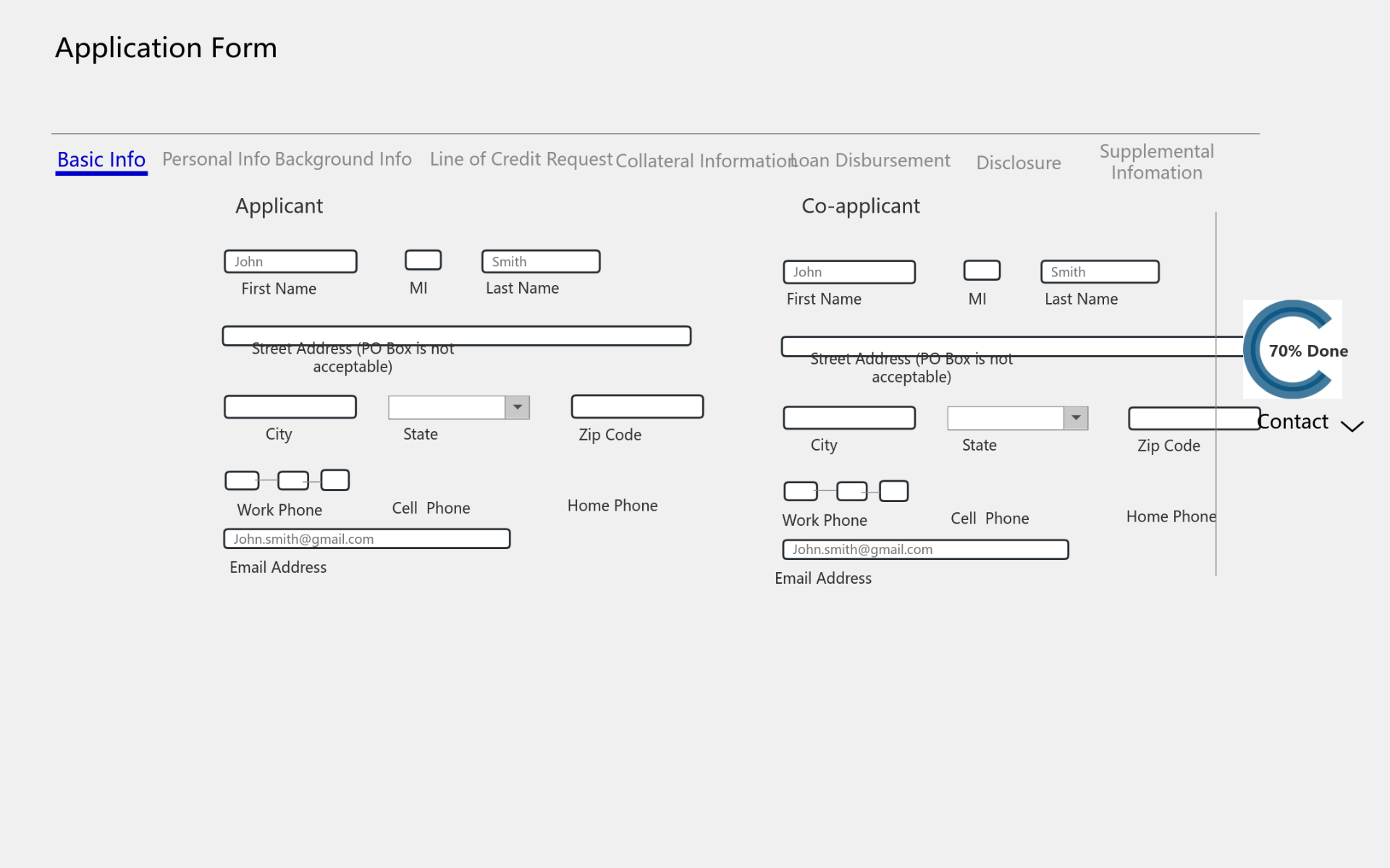 Application Form 流程图模板_ProcessOn思维导图、流程图