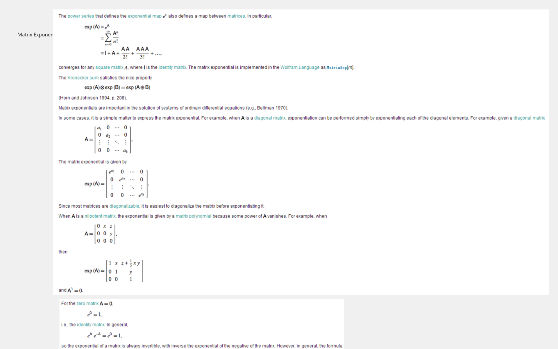 Mathematica指数矩阵 流程图模板_ProcessOn思维导图、流程图