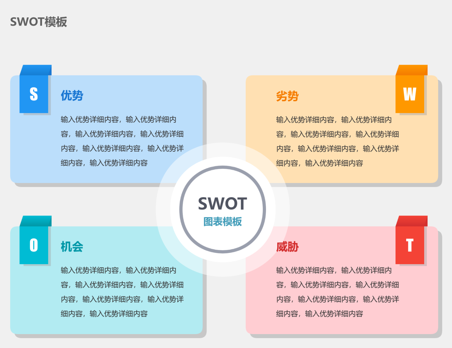 SWOT模板 流程图模板_ProcessOn思维导图、流程图
